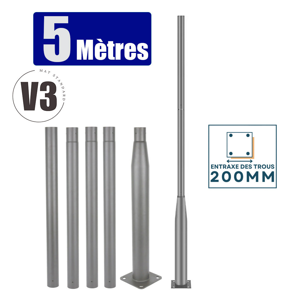 Mats Série STANDARD V3 EVO - 5 mètres - GRISLED World PRO